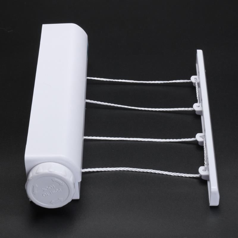 Wall Mounted 4/5 Clothes Line Retractable Laundry ... – Vicedeal