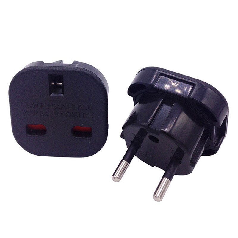 Universal Travel UK to EU Euro Plug AC Power Charg... – Grandado