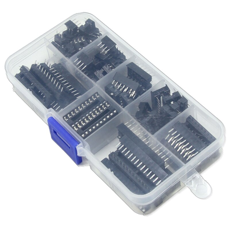 66Pcs/Lot DIP IC Sockets Adaptor Solder Type Socke... – Grandado