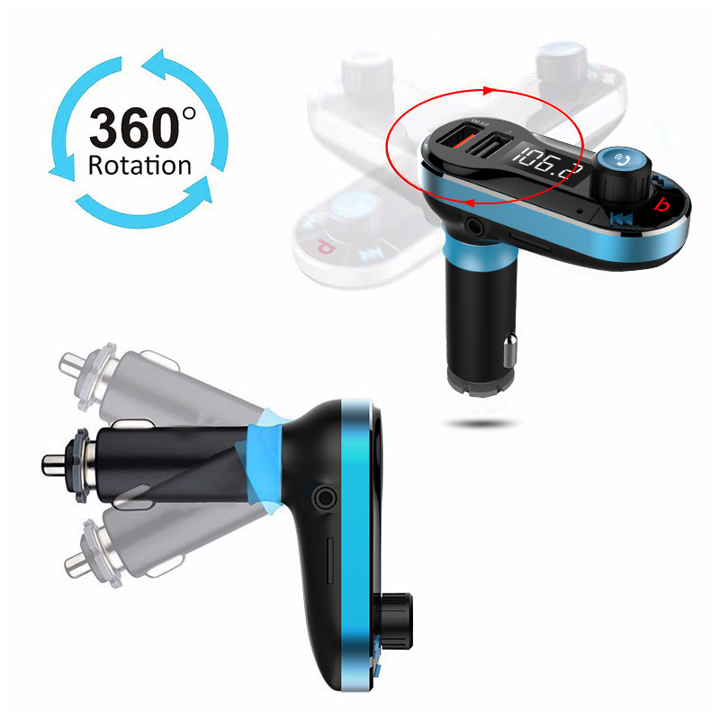 Vanjew BT66 Updated Quick3.0 Charge FM Transmitter... – Grandado