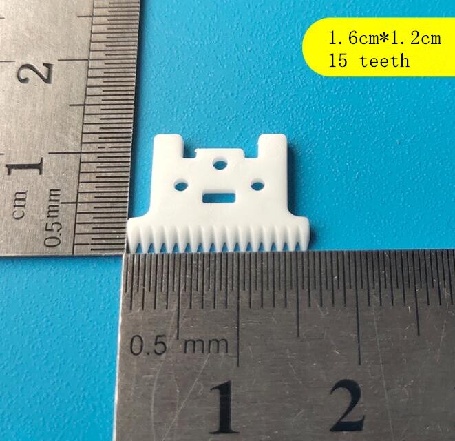 5pcs 15 teeth white zirconia ceramic clipper blade – Grandado