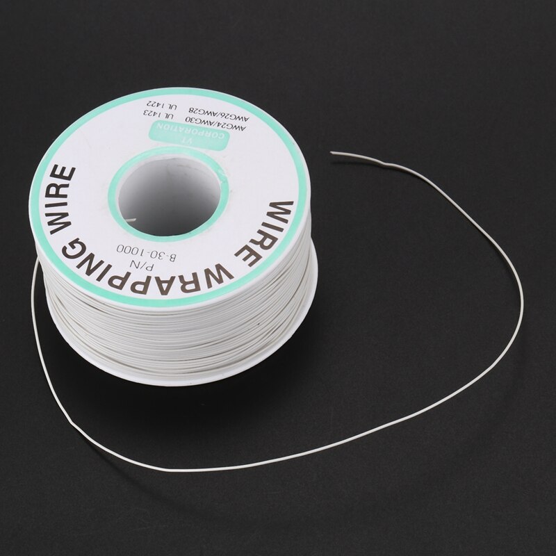 305M Wit Pvc Gecoat Tin Koper Wire-Wrapping 30AWG ... – Vicedeal