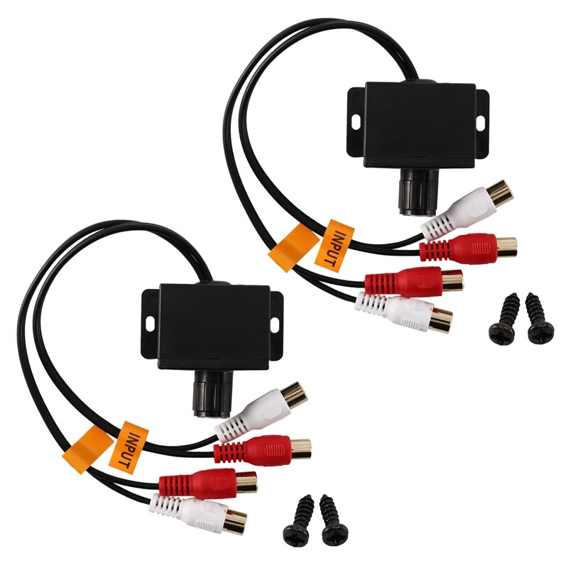 2X Car Home Audio Amplifier Bass RCA Gain Level Vo... – Vicedeal