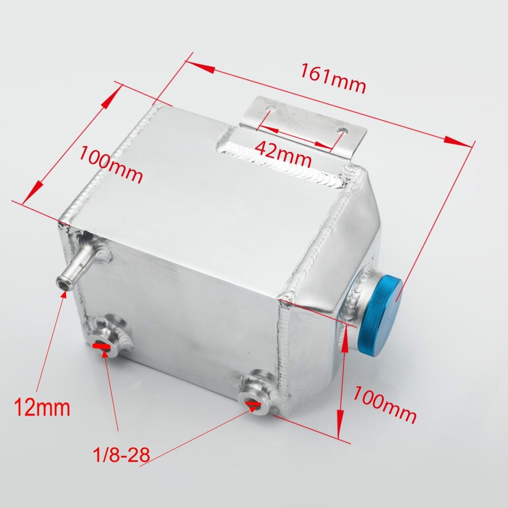 Universal Aluminum Square Car Engine Oil Catch Tan... – Grandado