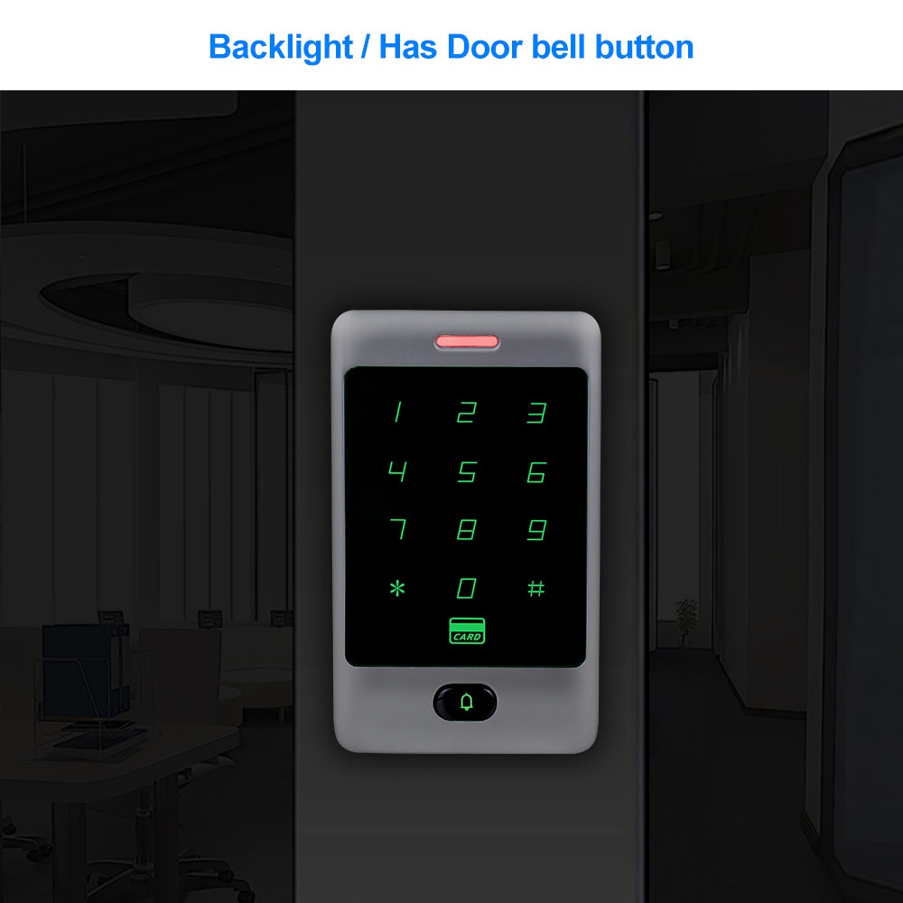 125KHz Metall Touch RFID Keypad Access Controller ... – Vicedeal