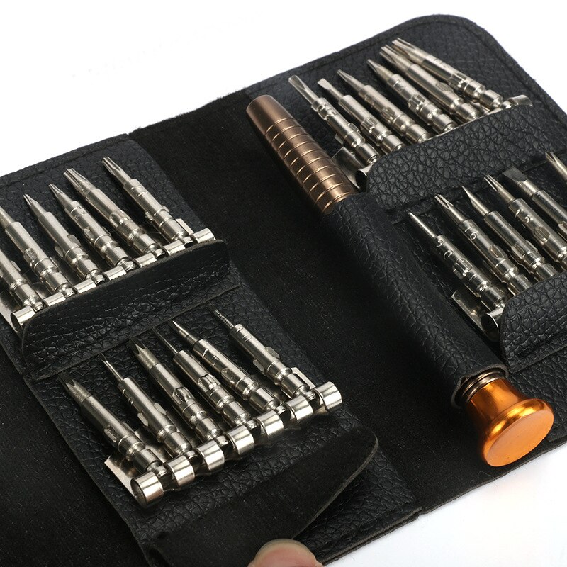 25 In 1 Leather Case Torx Screwdriver Set Mobile P... – Grandado