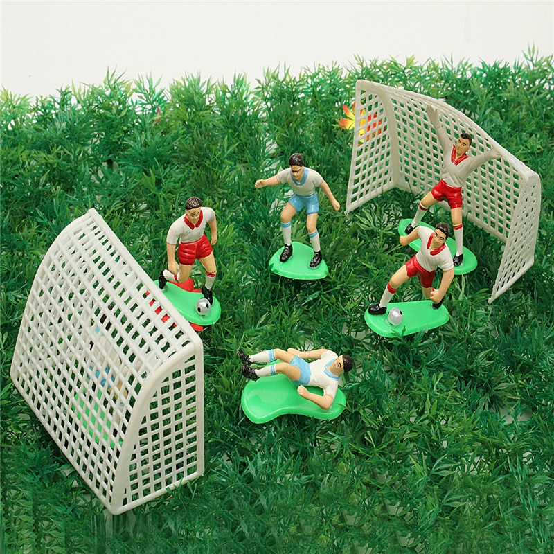 8Pcs/set Soccer Football Cake Topper Player Decora... – Grandado