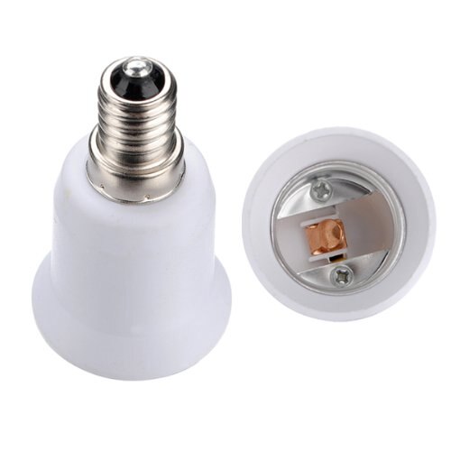 Sluit e14-e27 led-lamp schroeflampfitting adapter... – Vicedeal
