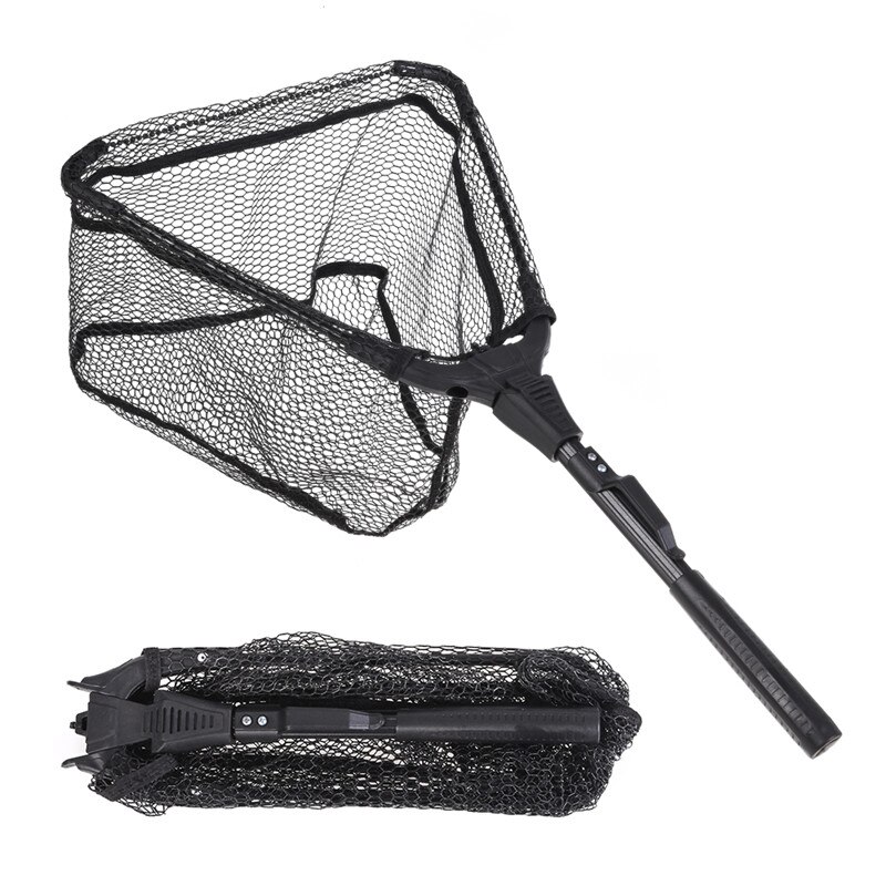 Folding Fish Landing Net Portable Collapsible Tria... – Vicedeal