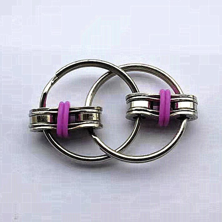 Metal Puzzle Chain Fidget Toy For Autism Chain Fid... – Grandado