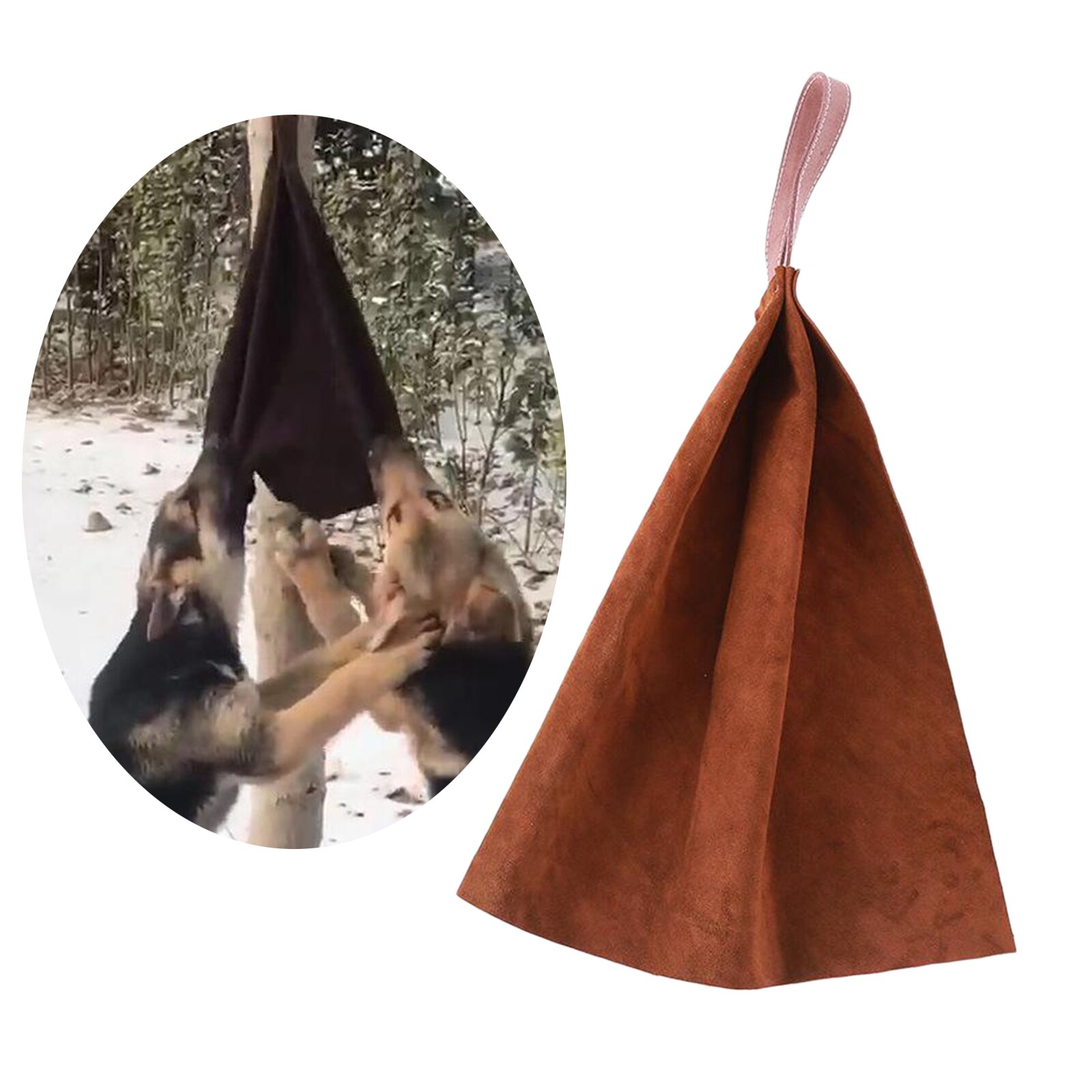 Puppy Dog Bite Rag with Handle Training Tug for Yo... – Grandado