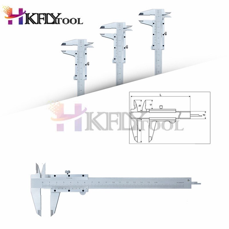 0-70mm vernier caliper 70mm 100mm 150mm pocket ver... – Grandado