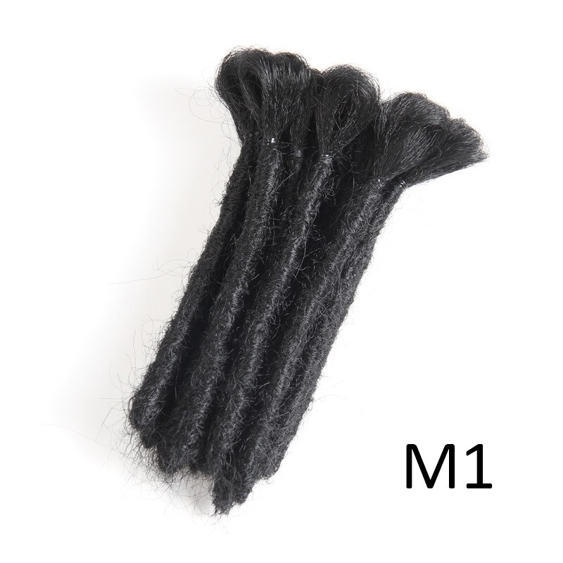 SAMBRAID Short Handmade Dreadlocks Hair Extensions... – Vicedeal