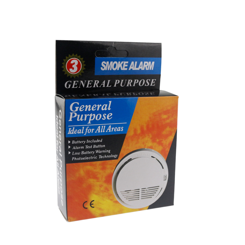 2Pcs 9V Battery Operated Smoke Alarm LED Light Fla... – Vicedeal