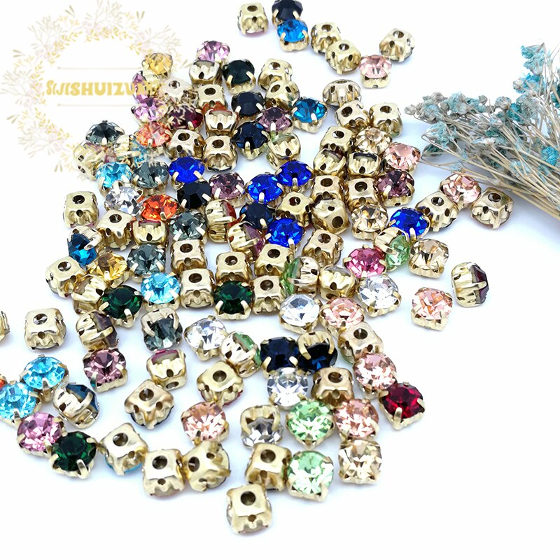 3mm 4mm 5mm 6mm 7mm 8mm Mix kleur Diamant vorm Gla... – Grandado