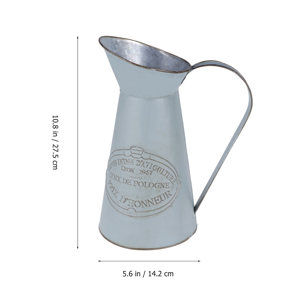 Antique French Style Country Rustic Primitive Jug ... – Grandado