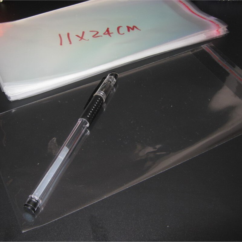 Bolsa de plástico transparente resellable BOPP/Pol... – Grandado