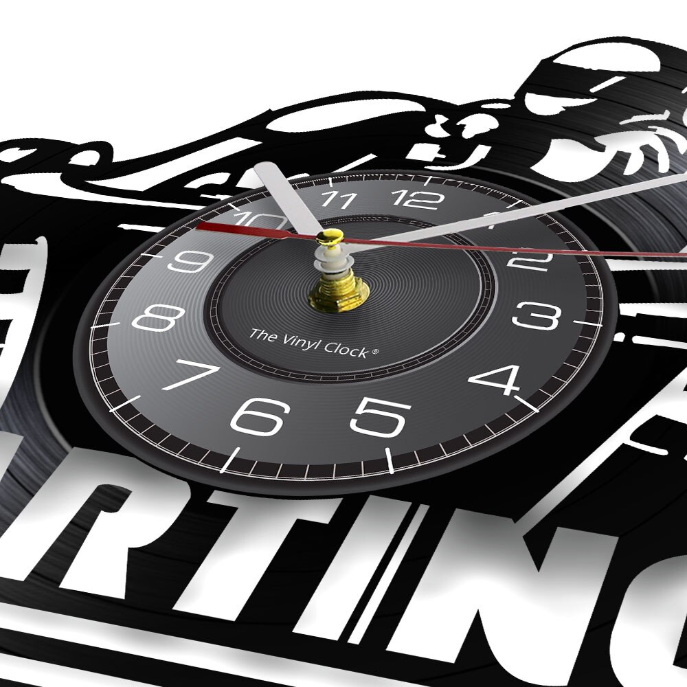 Go Kart Vintage Vinyl Record Wall Clock Modern Kar... – Grandado