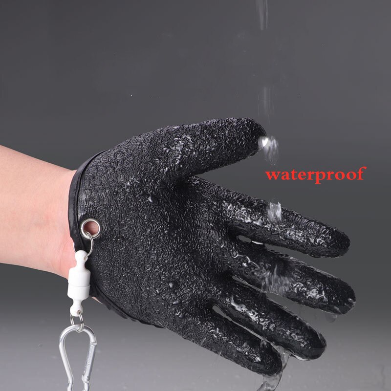 Non-slip Fishing Catching Gloves Protect Hand from... – Grandado