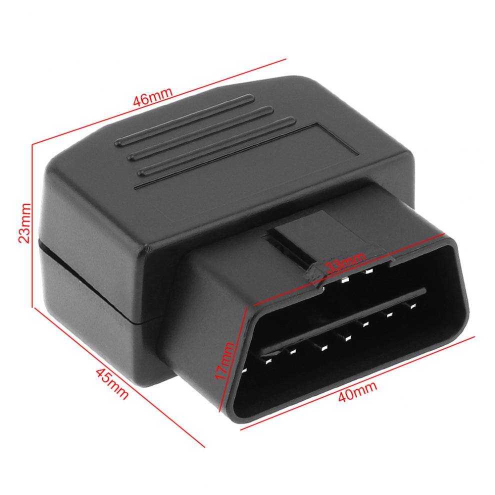 OBD II OBD2 DIY 16Pin Mannelijke Uitbreiding Openi... – Vicedeal