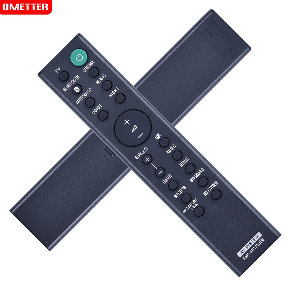 RMT-AH500U Remote Fit for Sony Soundbar HT-S350 HT... – Vicedeal