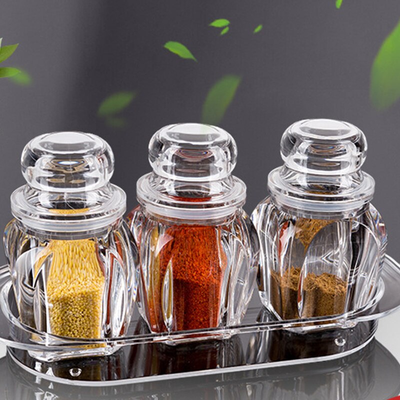 Keuken Noten Potten Container Duurzaam Acryl Saus ... – Grandado