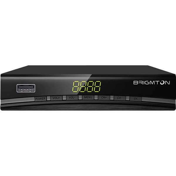 TDT-Receiver BRIGMTON BTDT2-918 Full HD USB HDMI S... – Vicedeal