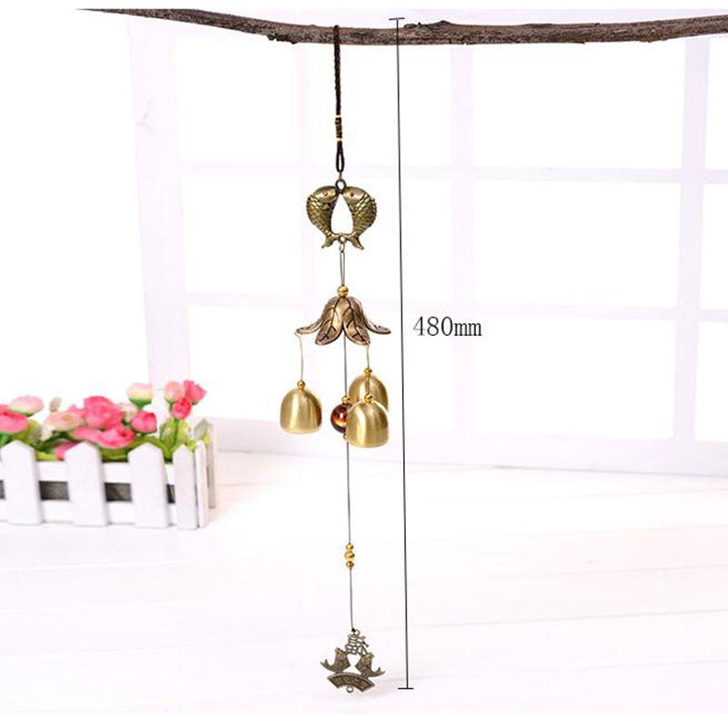 Wind Chime Antique Cooper Home Wall Hanging Decora... – Grandado