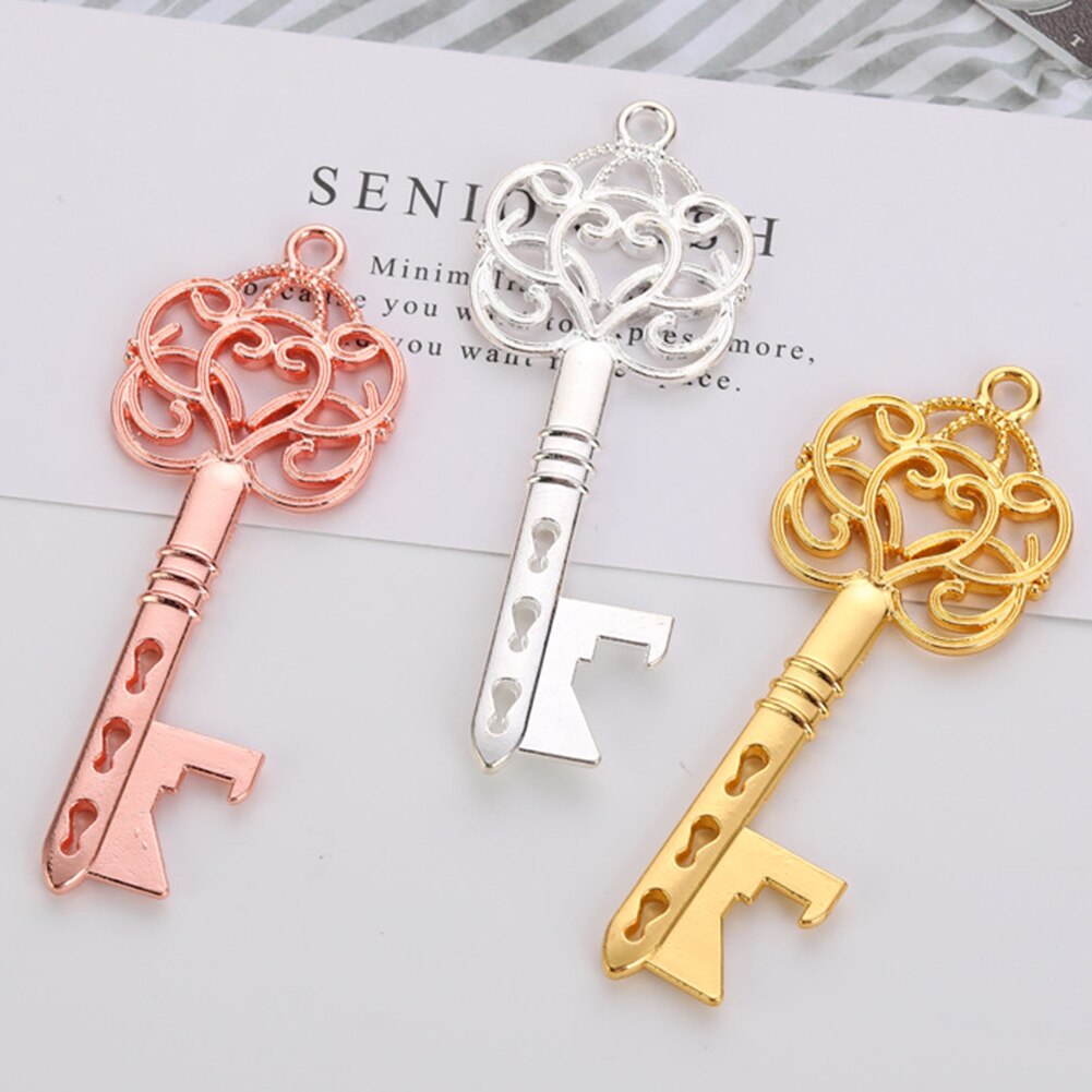 50Pcs Vintage Flower Engraved Keys Bottle Openers ... – Grandado