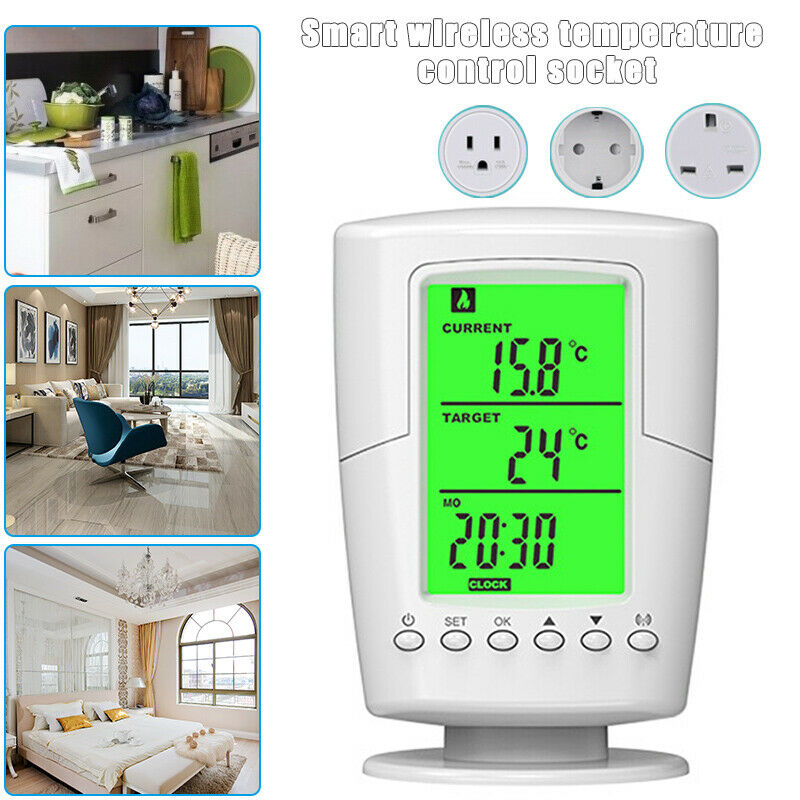 Wireless Digital Temperature Controller Thermostat... – Vicedeal