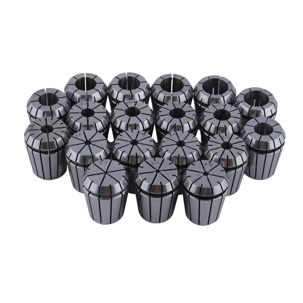 19 pcs 2mm-20mm ER32 Printemps Collet Chuck fixe p... – Vicedeal