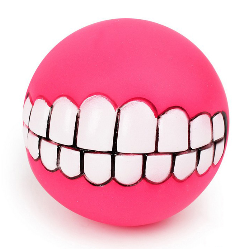 Pet Dog Funny Ball Teeth Chew Toys Dogs Play Fetch... – Grandado