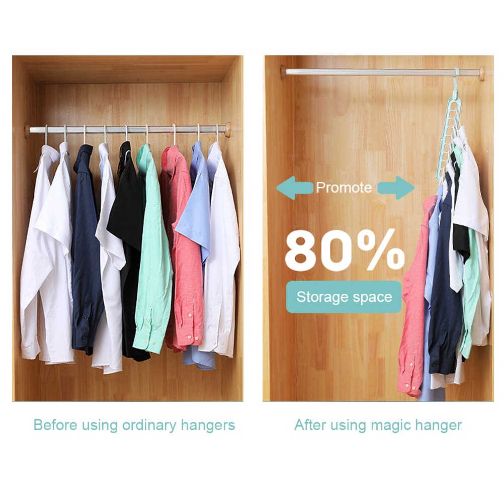 Multi-Functional Clothes Hangers Portable Folding ... – Grandado