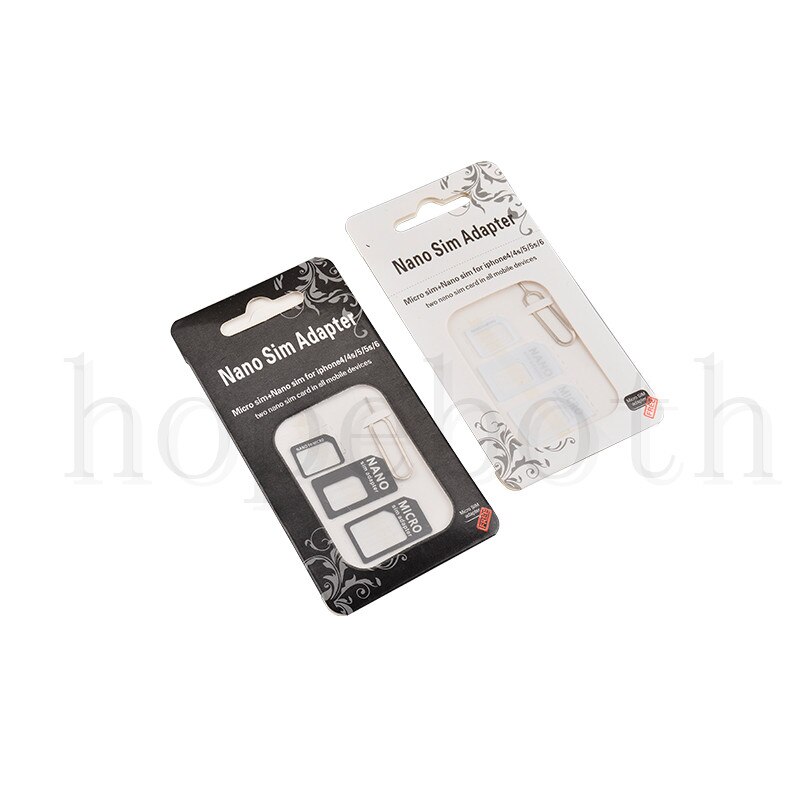 hopetoth 100pcs 4 in 1 Sim Card Adapter + Micro Si... – Grandado