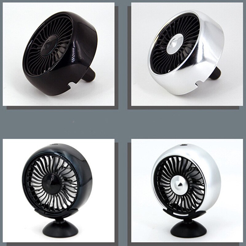 Electric Car Fan 3 Speed Adjustment USB Dual Head ... – Grandado