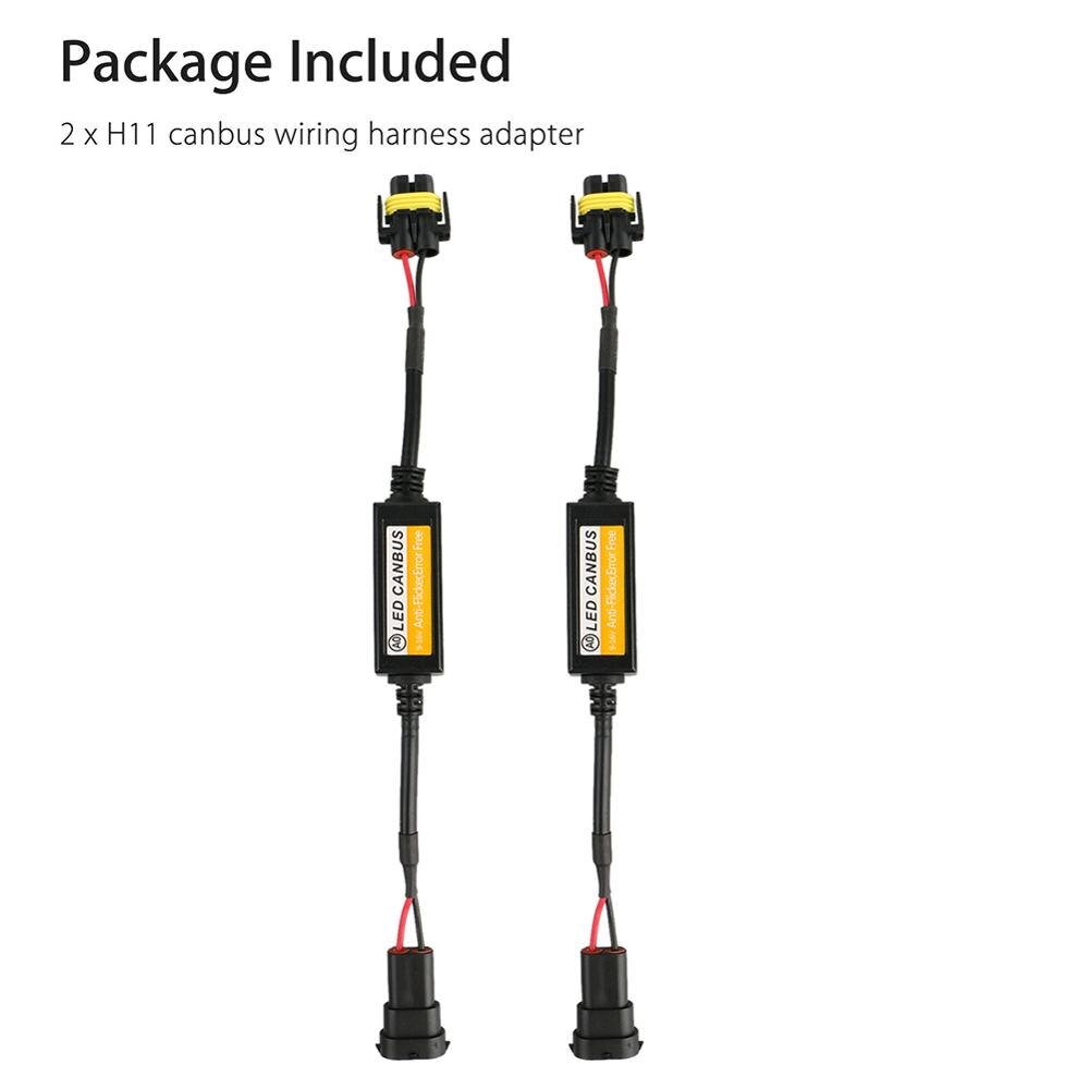 2X H11 Led Koplamp Canbus Anti Flicker Foutloos We... – Grandado