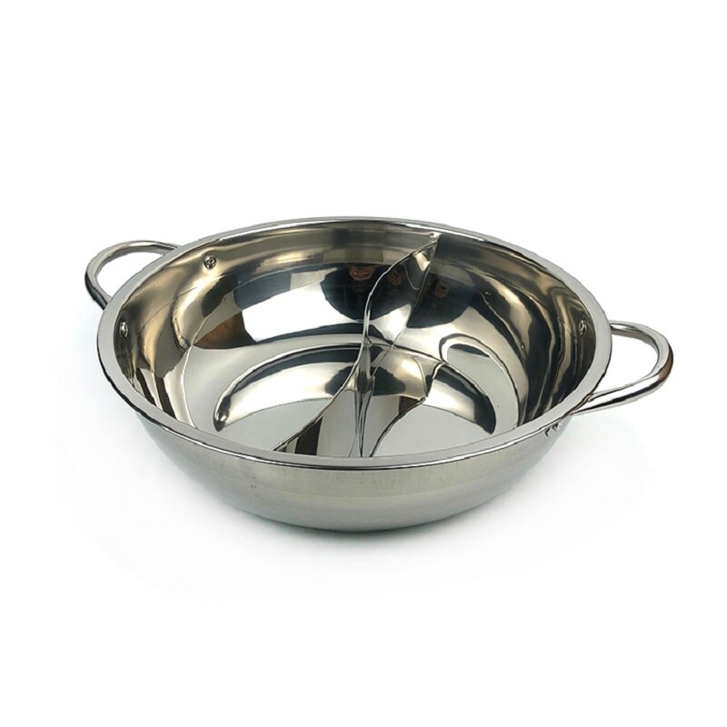 Cooking pot 26-36cm inox pot 2grid soup stainless ... – Grandado