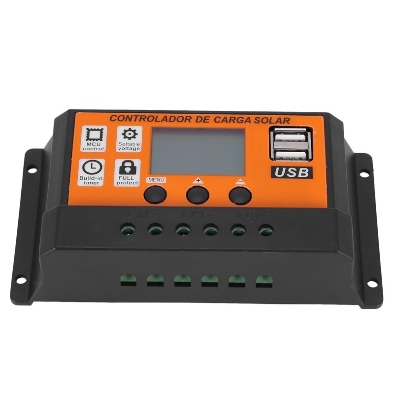 100A MPPT Solar Panel Regulator Charge Controller ... – Grandado