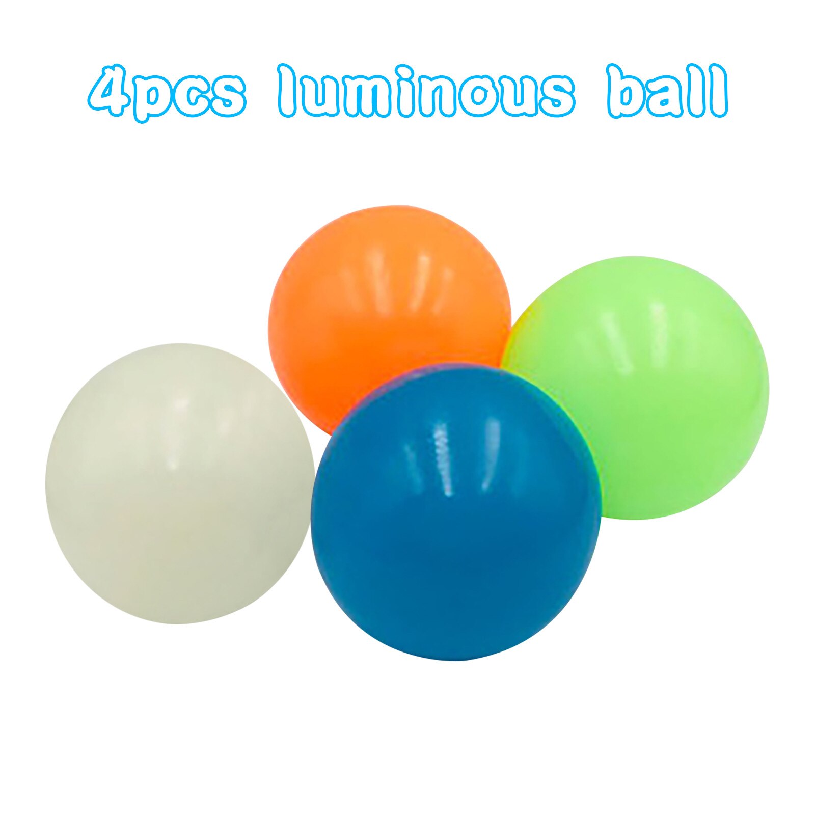 Fluorescent Sticky Wall Ball Sticky Target Ball De... – Vicedeal