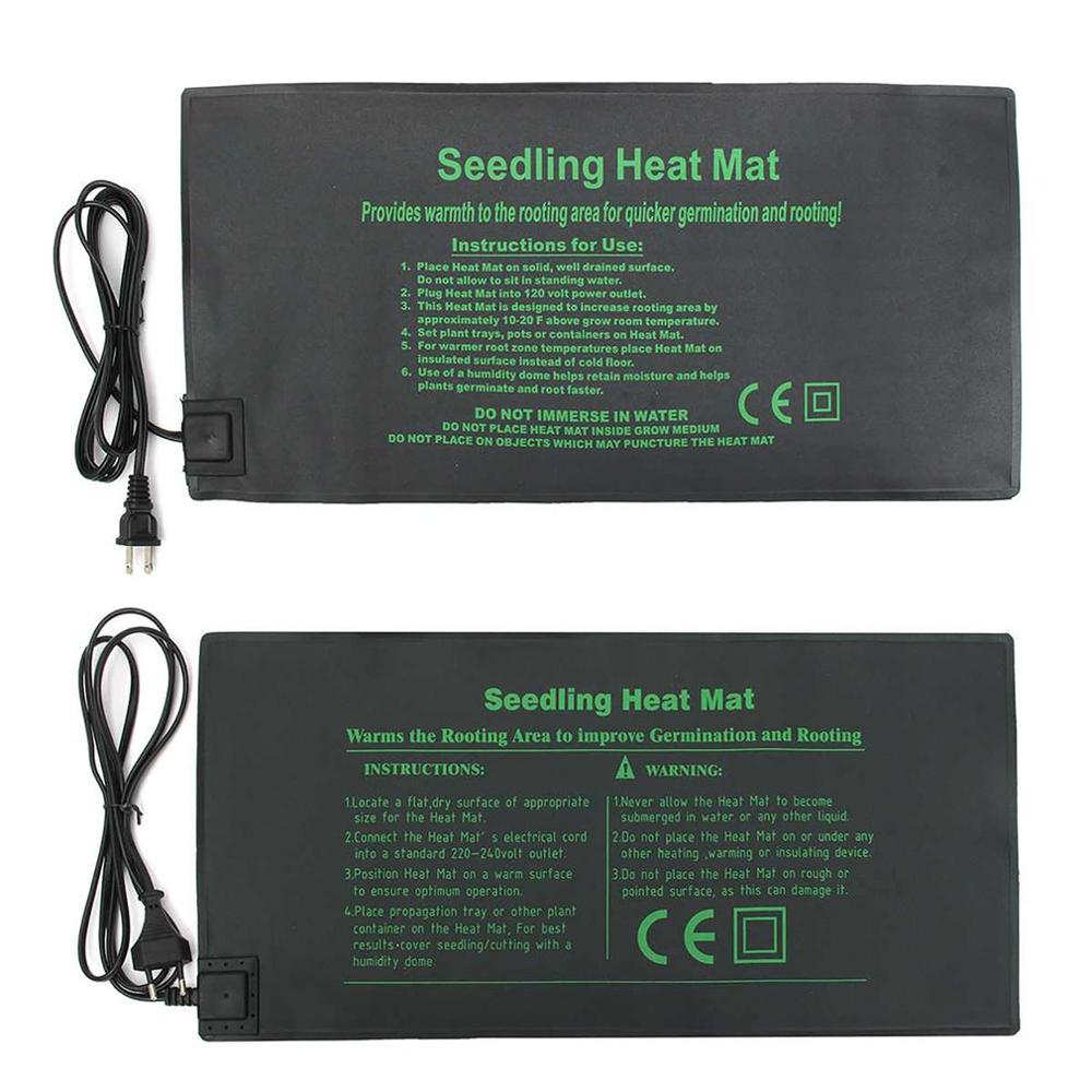 Seedling Heating Mat 20x10inch Waterproof Plant Se... – Grandado