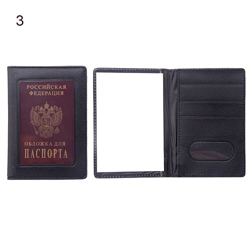 Pass id-kort dokument pvc-fodral hållare resekorts... – Vicedeal
