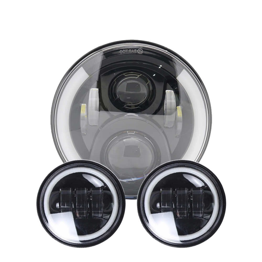 Ronde 7Inch Led Koplamp Passeren Lamp 4.5 Inch Led... – Vicedeal