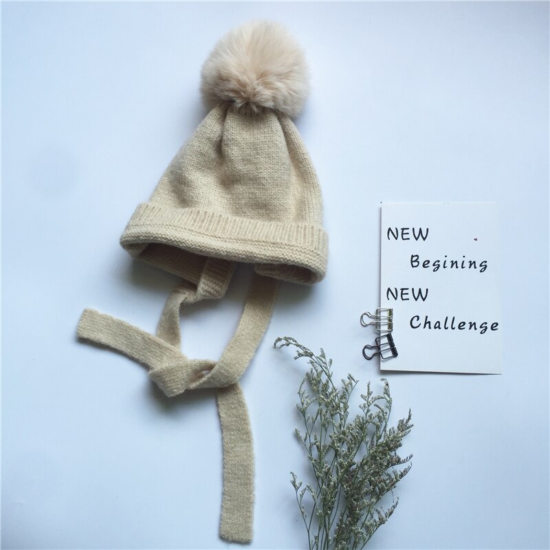 Kids Meisjes Peuters Oorbeschermers Cap Met Ballen... – Grandado