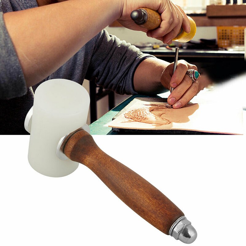 T Shape Leather Carving Nylon Hammer Leather DIY H... – Grandado