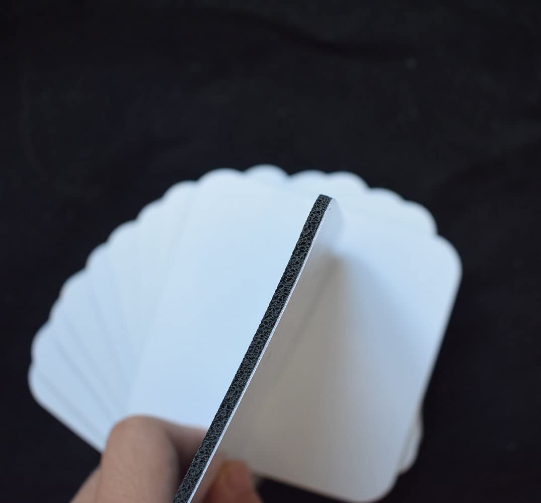 10 pcs Sublimation Rubber Coasters Sublimation Bla... – Grandado