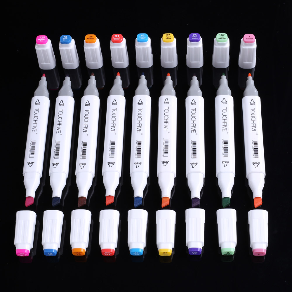 Art Drawing Marker Pen Set TOUCH FIVE 40 60 80 168... – Grandado