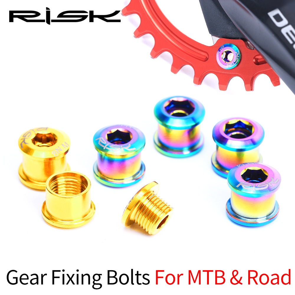 RISK 4pcs 5pcs/set 6.5 mm Titanium TC4 MTB BMX Cra... – Vicedeal