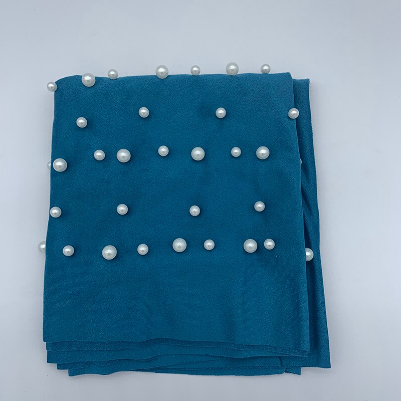 muslim Suede turban caps twist velvet pearls turba... – Grandado