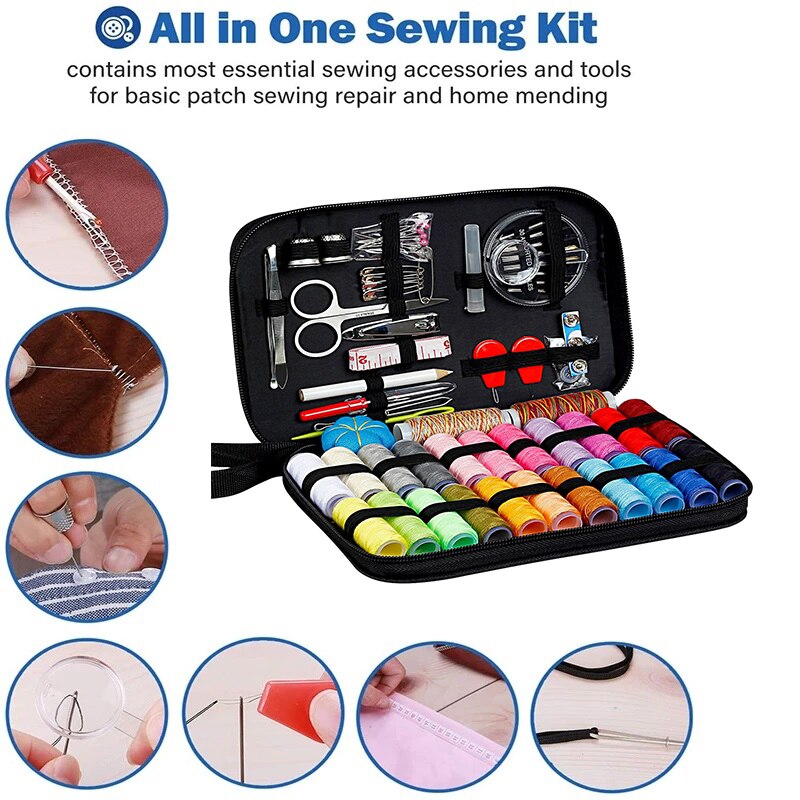 98 Pieces Of Sewing Kit Accessories Practical Mini... – Vicedeal