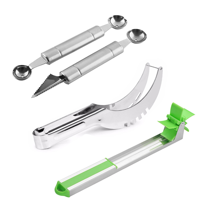 Watermelon Cutter Tongs Corer Multi Melon Slicer C... – Vicedeal